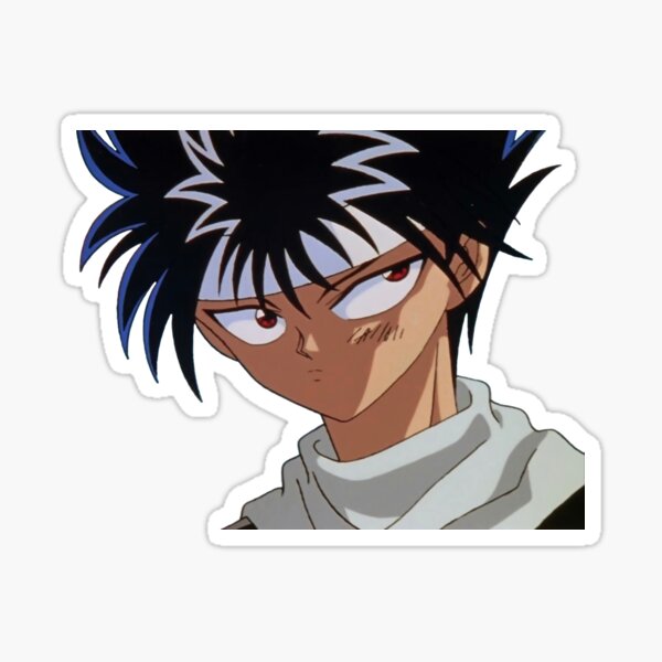 "Hiei" Sticker by taroxstudio | Redbubble