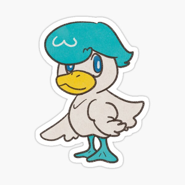 "Quaxly" Sticker by ErrorAce | Redbubble