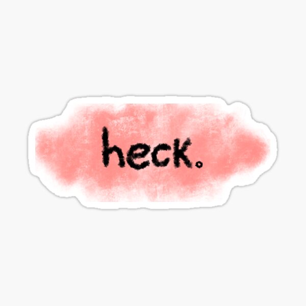 "heck | Digital Art" Sticker by Ratboymenagerie | Redbubble