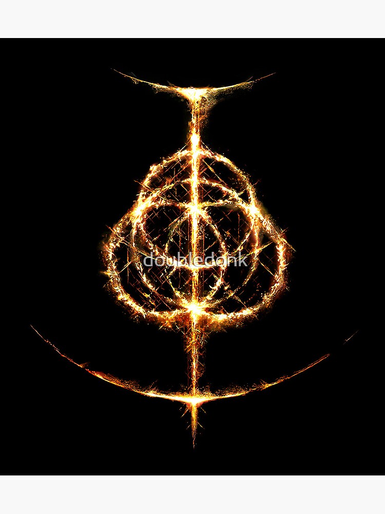 "Elden Ring Logo" Art Print for Sale by doubledonk | Redbubble