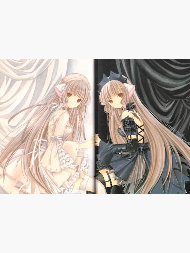 "Chobits Manga Chi and Freya " Sticker by debracornell97 | Redbubble