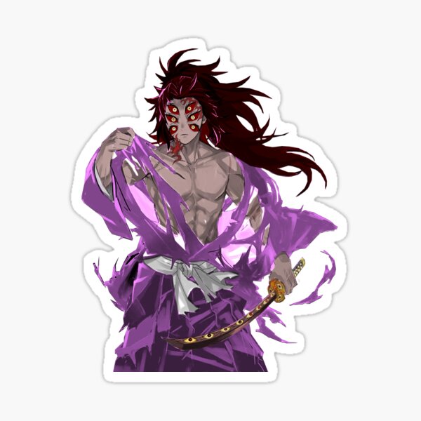 "Kokushibo" Sticker by zung115 | Redbubble