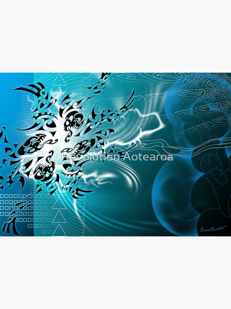 "Te Riri O Tawhirimatea" Canvas Print by Winus | Redbubble