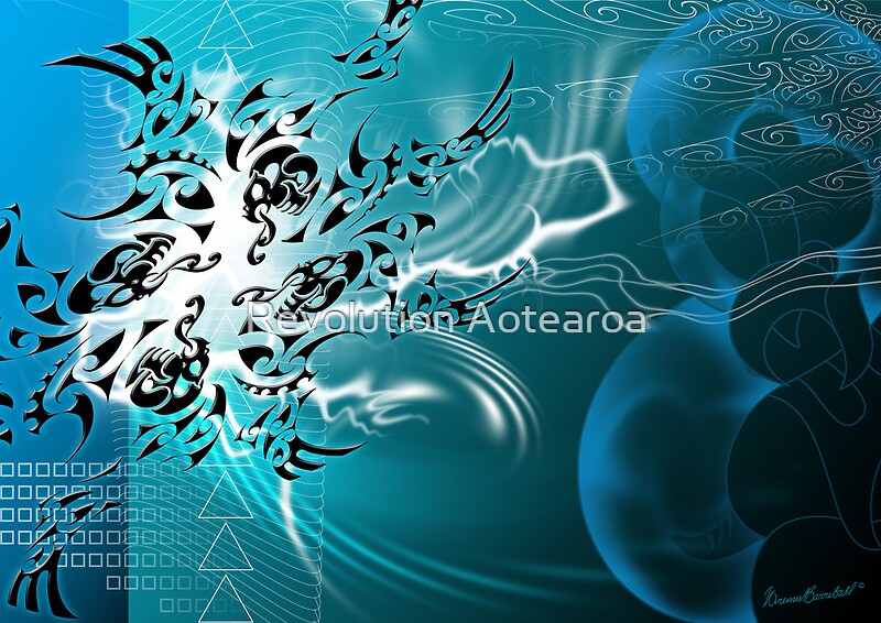 "Te Riri O Tawhirimatea" by Revolution Aotearoa | Redbubble