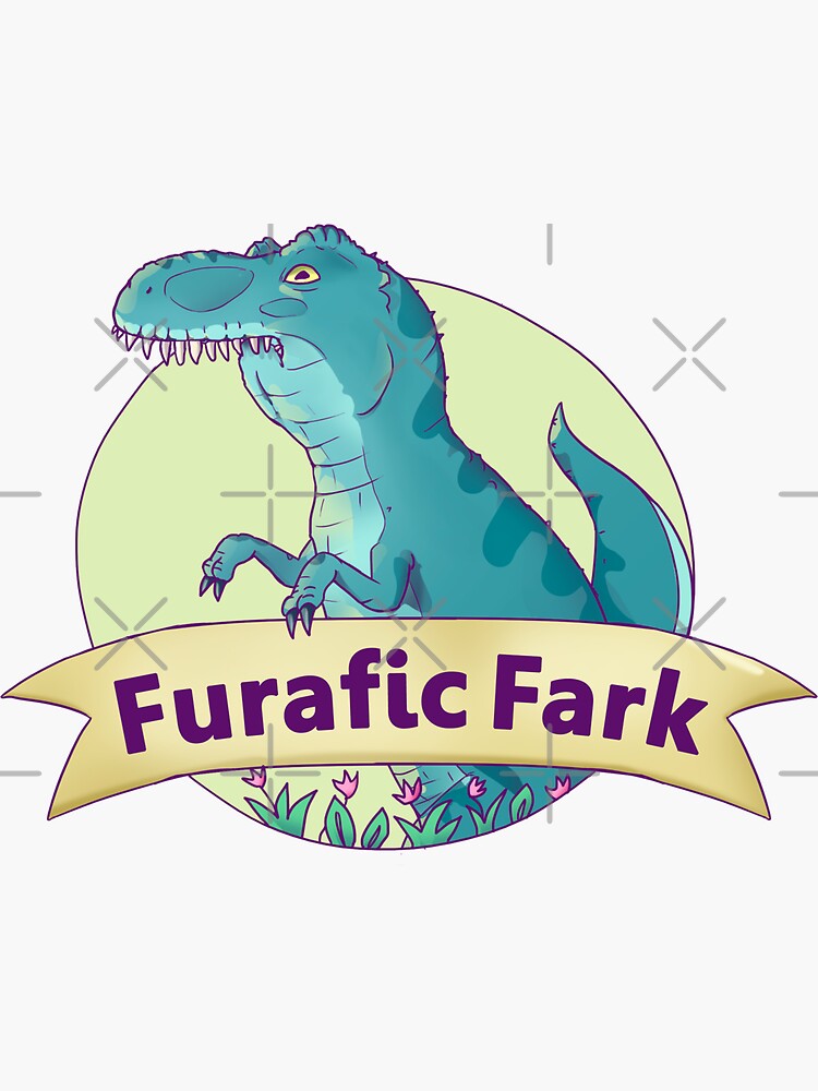 "FURAFIC FARK " Sticker by MemeMayo | Redbubble