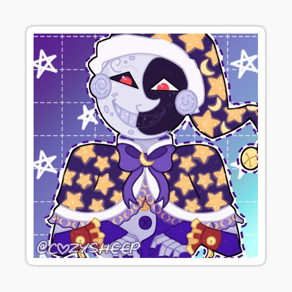 "FNAF Moondrop" Sticker by rocon416 | Redbubble