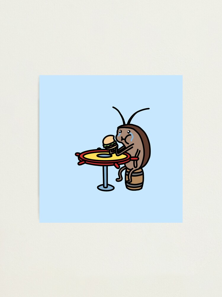 "sad cockroach meme" Photographic Print for Sale by TVLMdesigns | Redbubble