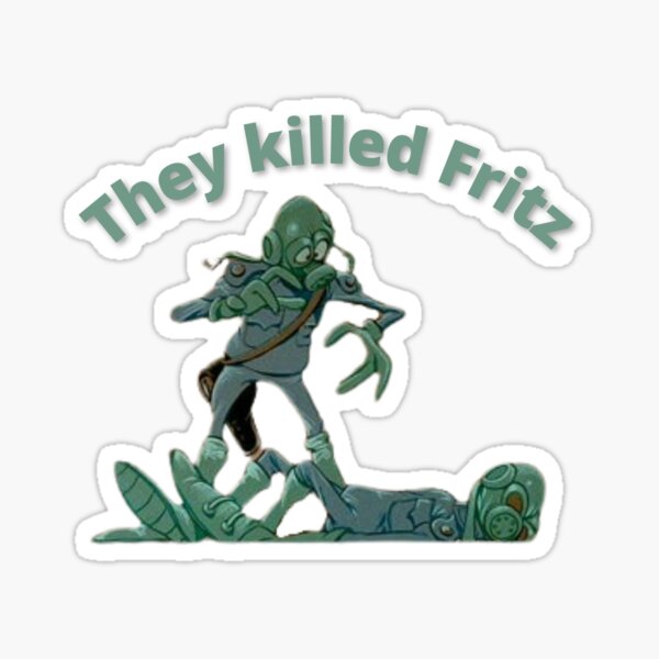 Pegatina «Mataron a Fritz. Wizards, película de culto de 1977.» de ...