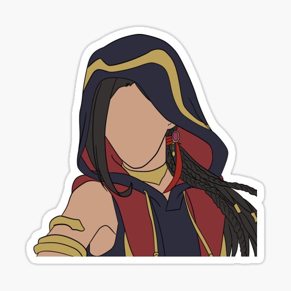 "Jamil Viper of Twisted Wonderland" Sticker by spreevain | Redbubble