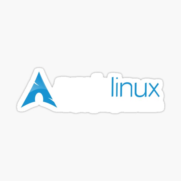 "ArchLinux" Sticker by jrobertoalas | Redbubble