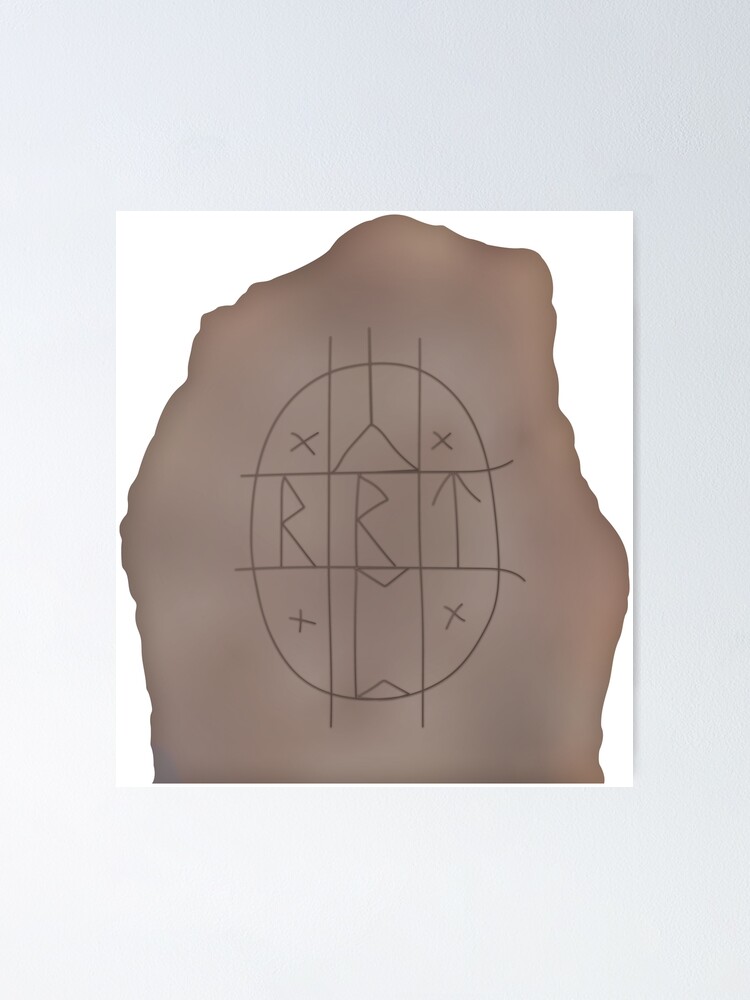 "Midsommar Rune Stone" Poster for Sale by karyssadwipa | Redbubble
