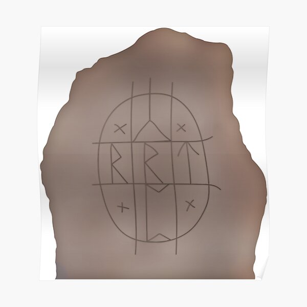 "Midsommar Rune Stone" Poster for Sale by karyssadwipa | Redbubble