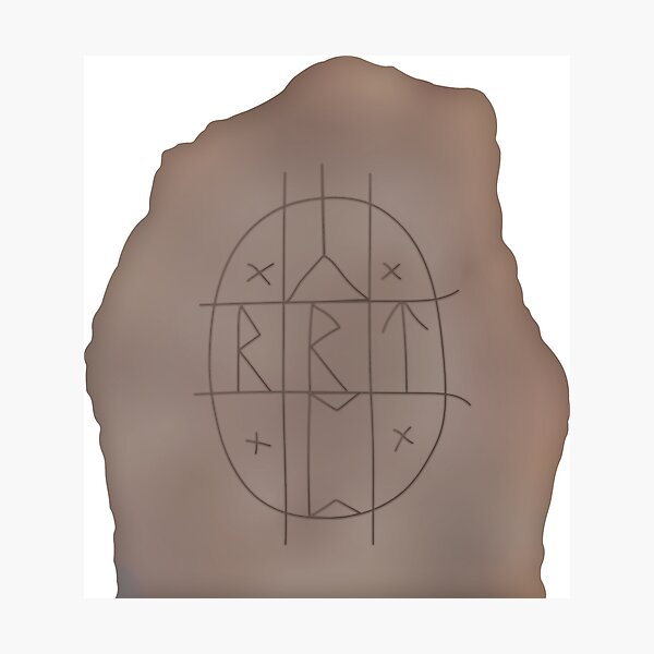 "Midsommar Rune Stone" Photographic Print for Sale by karyssadwipa ...