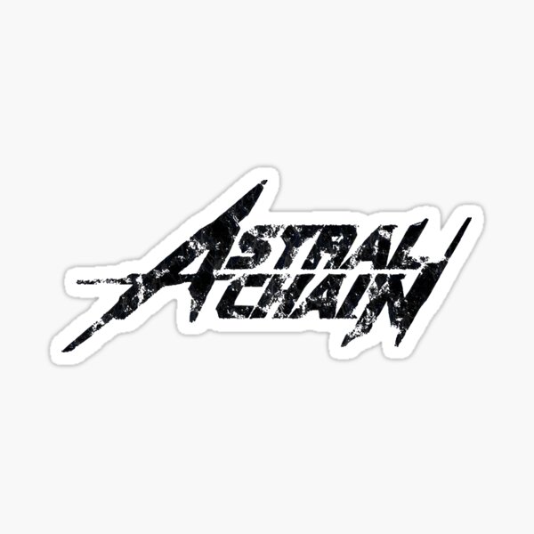 "Astral Chain Distressed Logo " Sticker for Sale by DYYS6hb | Redbubble