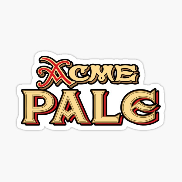 "Acme-logo" Sticker for Sale by genthong | Redbubble
