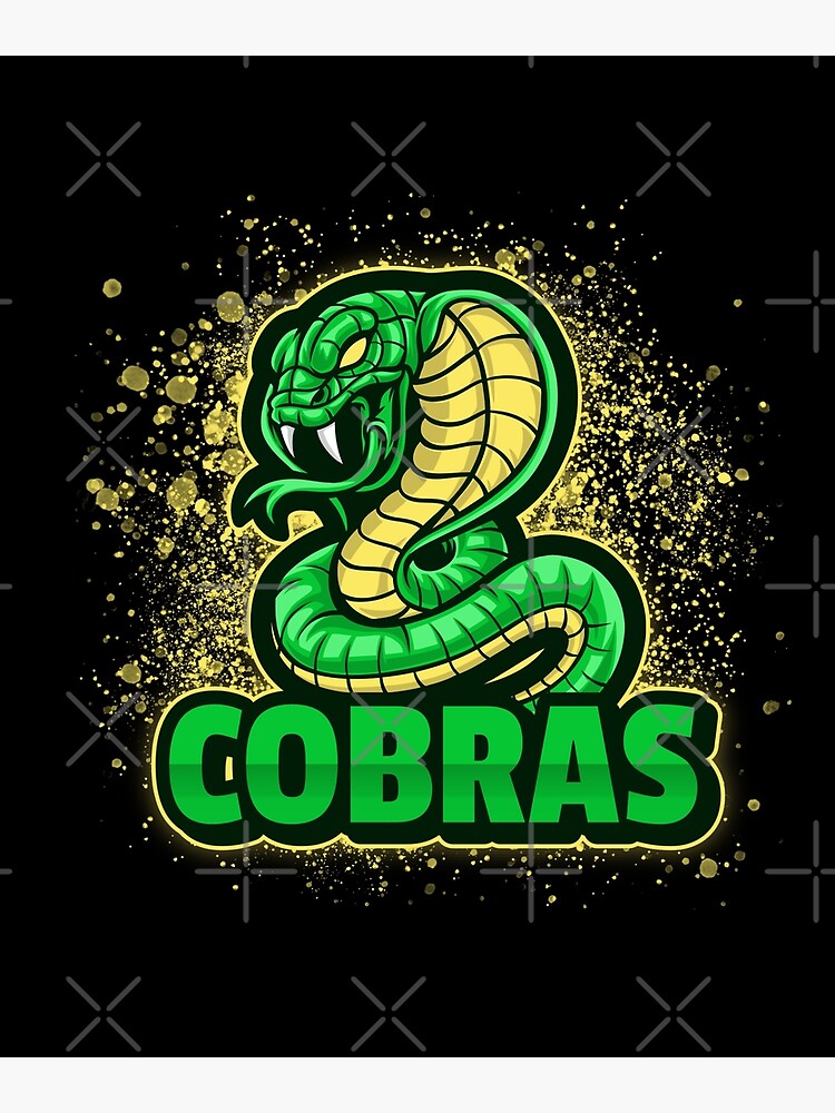 "Cobras Team Mascot" Poster for Sale by AnimalLover4eva | Redbubble