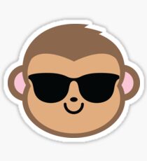 Monkey Emoji: Stickers | Redbubble
