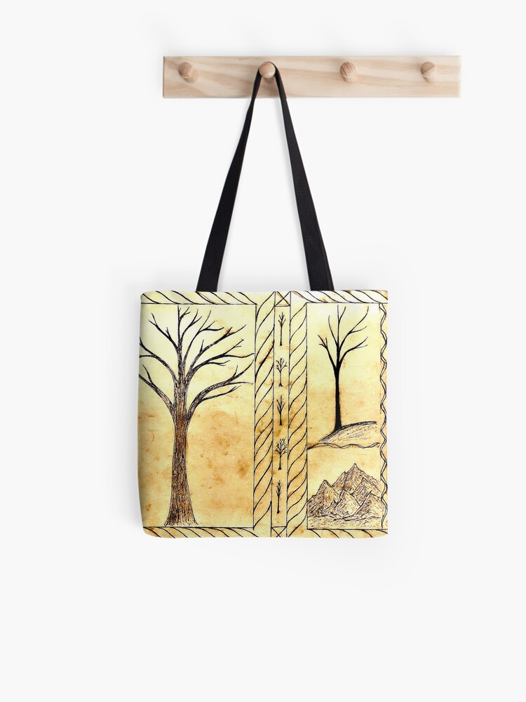"Trees and mountains" Tote Bag for Sale by Ferith12 | Redbubble