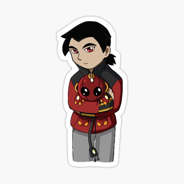 "Marcus - Robot Pet " Sticker by arojody | Redbubble