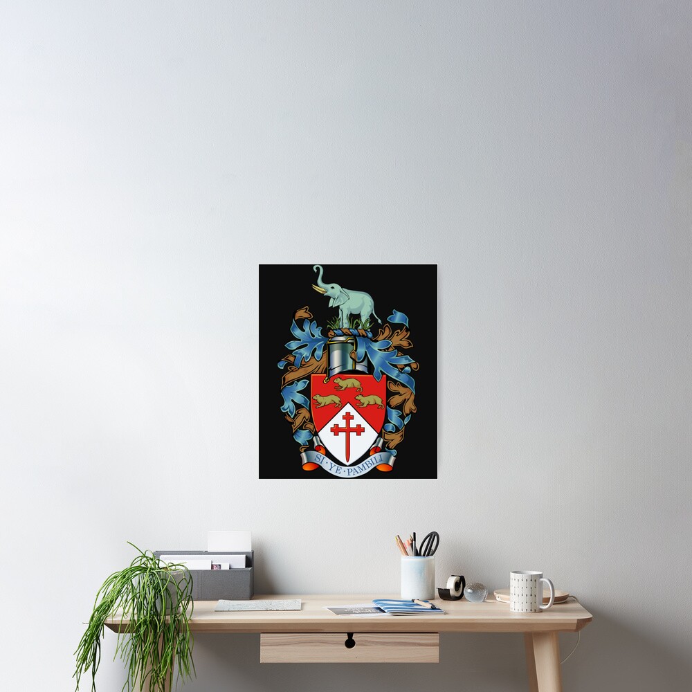 "Bulawayo Coat of Arms, Zimbabwe " Poster for Sale by AndDollss | Redbubble