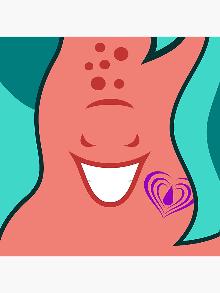 "Ripple Effect Face Mask" Sticker by 7U5QAS3g | Redbubble