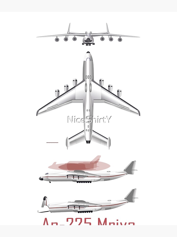 "Antonov An-225 Mriya Project" Art Print for Sale by NiceShirtY | Redbubble