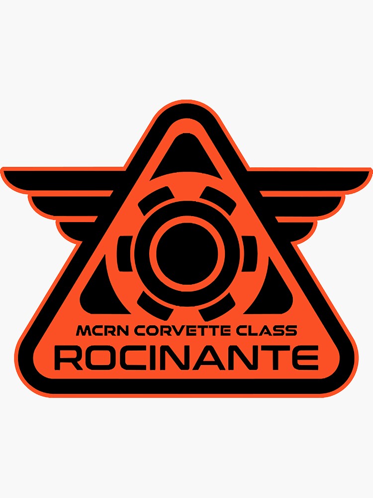 "Rocinante Ship Logo " Sticker by kWYT4yZ | Redbubble