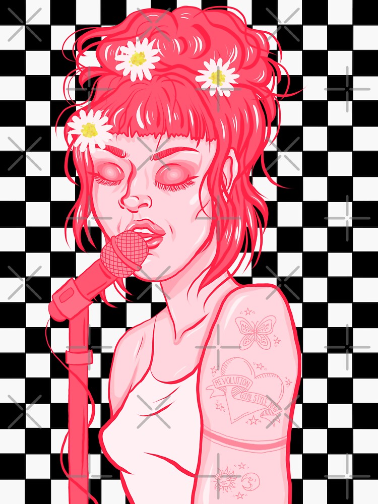 "Revolution Girl Style Now Illustration" Sticker for Sale by Dr-Sloth ...