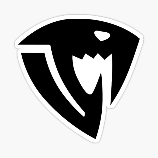 "Sabertooth Symbol " Sticker for Sale by kWYT4yZ | Redbubble
