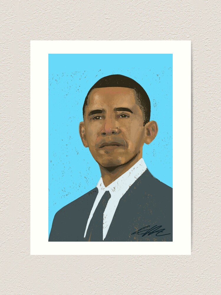 "Obama" Art Print for Sale by bryancmoss | Redbubble