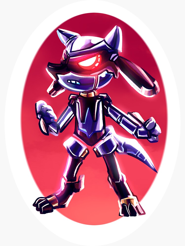 "Robot Riolu" Sticker for Sale by artsyrobo | Redbubble