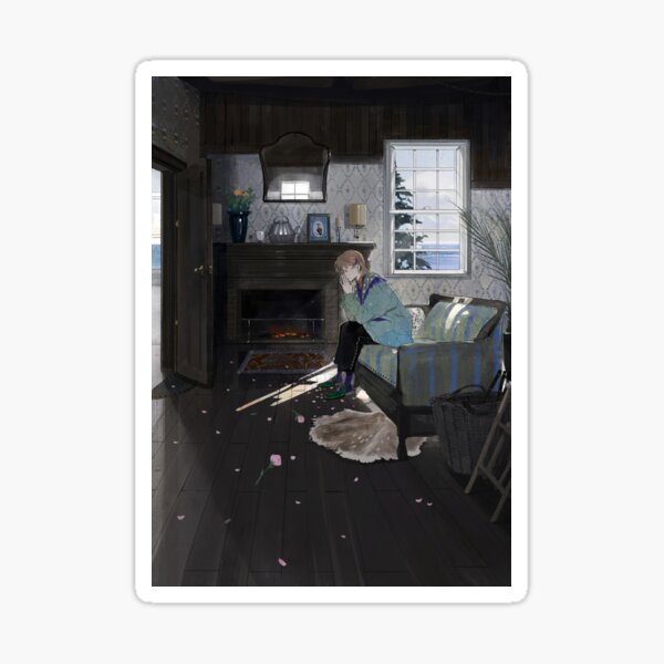 "Ashes 灰烬" Sticker for Sale by illumi999 | Redbubble