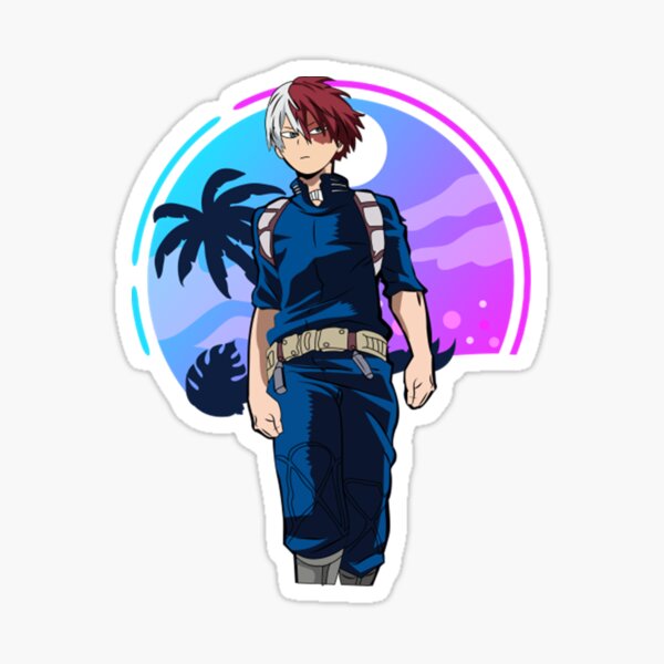 "Shoto. Todorokiiz" Sticker by lagroondong | Redbubble