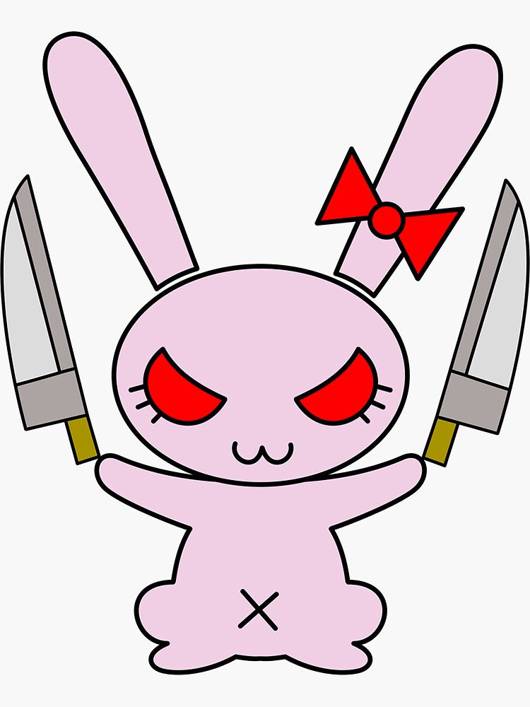 "Girls Und Panzer Rabbit Team Emblem" Sticker by CaesarTweezer | Redbubble