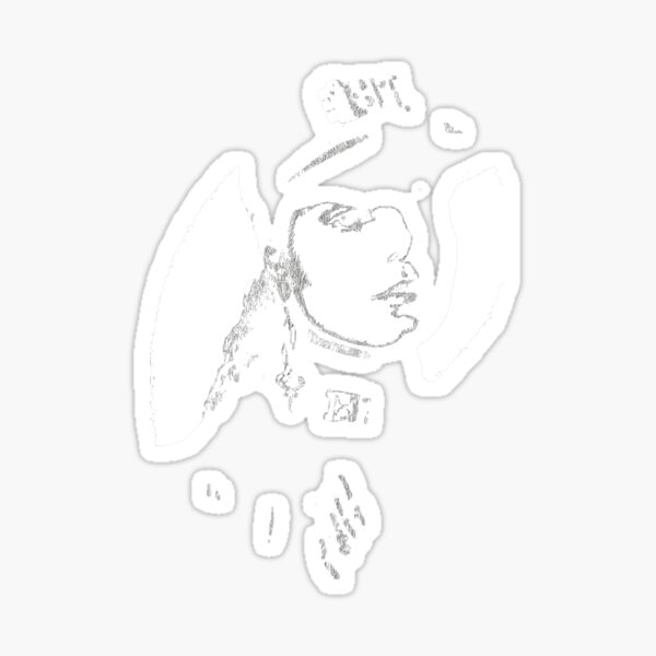 "There's no crying" Sticker by gawaruzwan | Redbubble