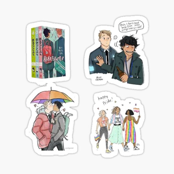 "Heartstopper Series Sticker/Magnet Limited VALUE Pack" Sticker for ...