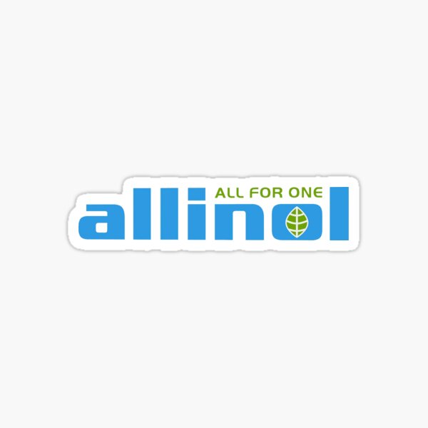 "Allinol - All for One Alternative Fuel" Sticker for Sale by IMZSTIG ...