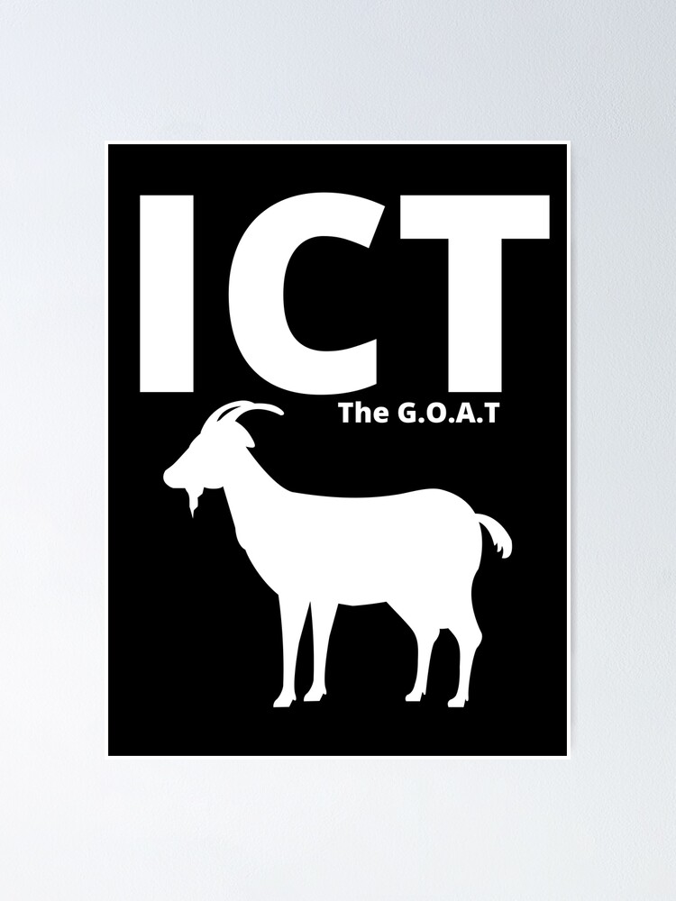 Póster «Michael J. Huddleston, The Inner Circle Trader, ICT The G.O.A.T ...