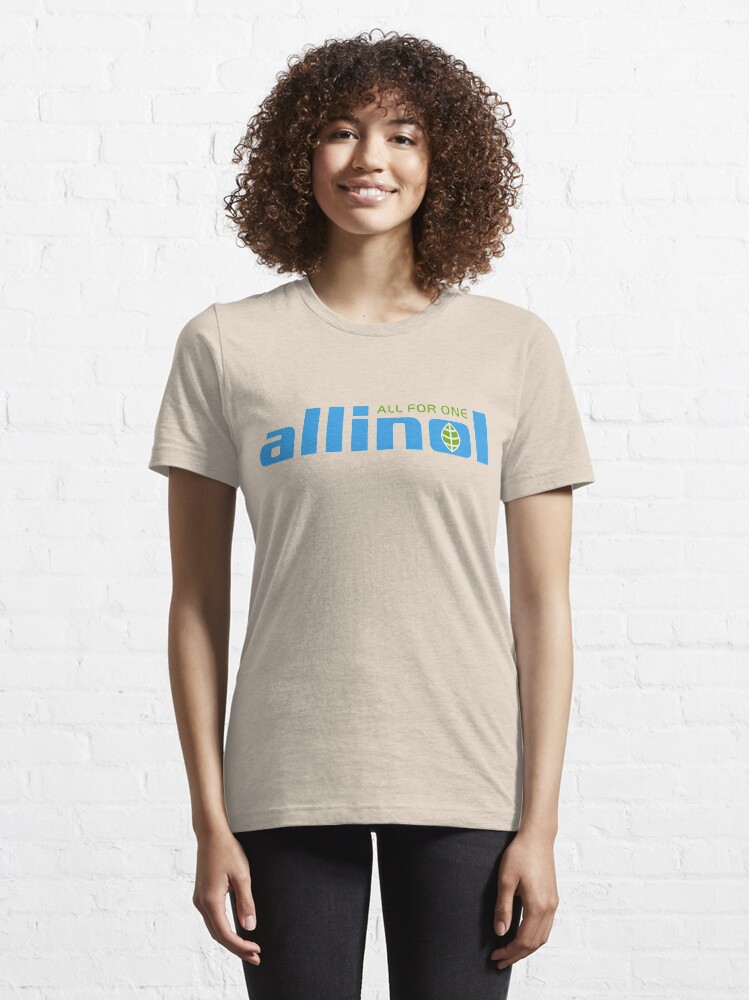 "Allinol - All for One Alternative Fuel" Essential T-Shirt for Sale by ...