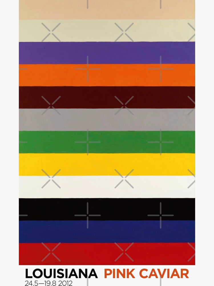 "Lousianas Pink Caviar" Sticker by Minimalist10 | Redbubble