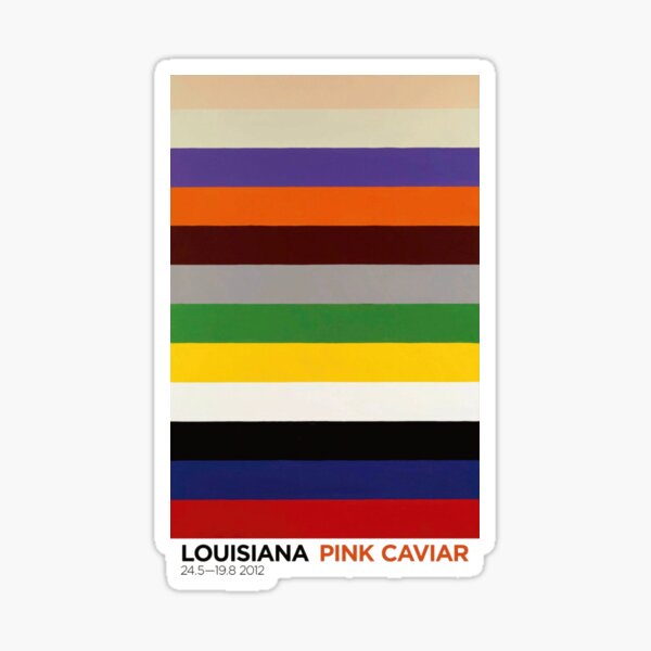 "Lousianas Pink Caviar" Sticker by Minimalist10 | Redbubble