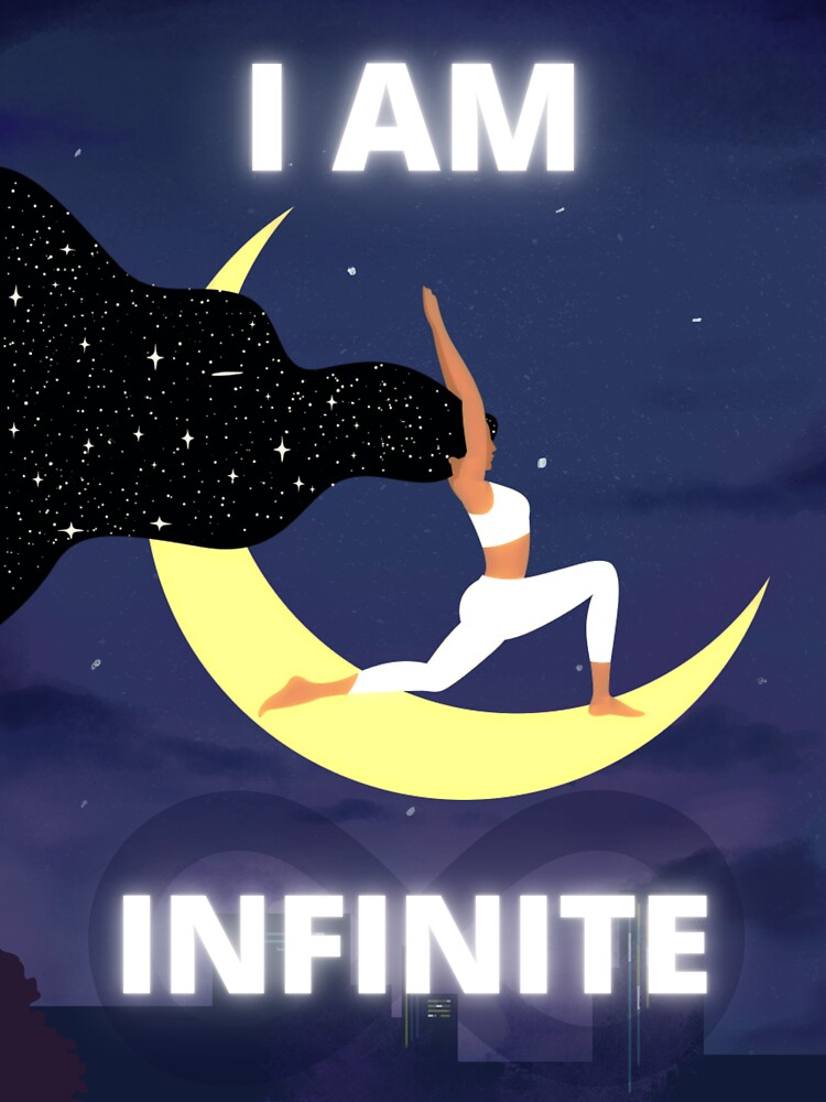 "I Am Infinite Motivational Inspirational Confident Endurance Sticker ...