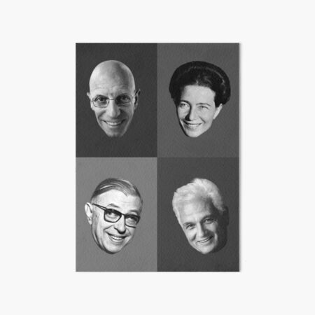 "Happy French philosophers - Smiling existentialists: Foucault ...