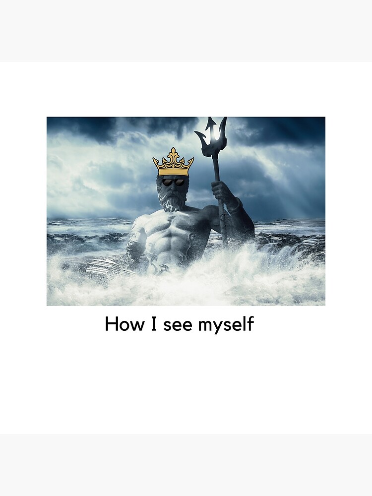 "How I see myself" Poster for Sale by BlakeDWilliams | Redbubble