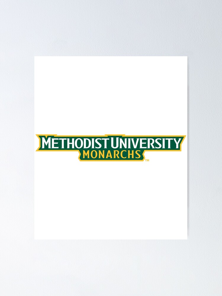 "methodist university monarchs logo" Poster for Sale by Martinteran ...