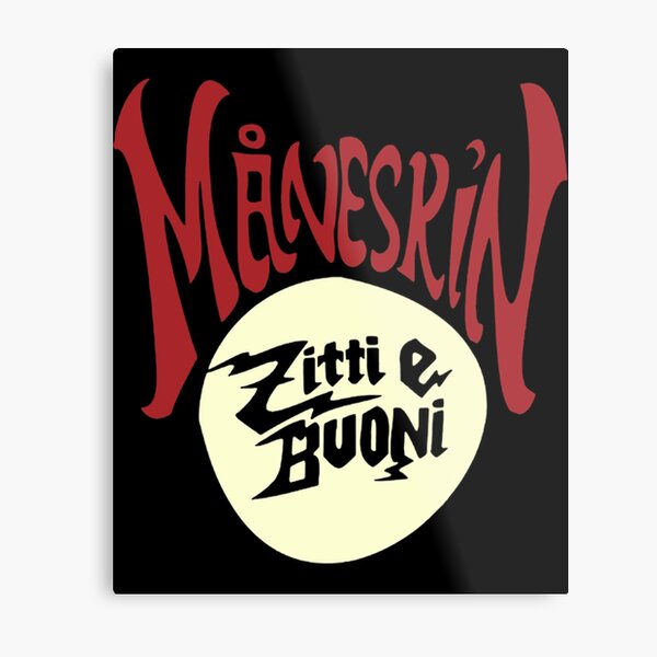 "MANESKIN Maneskin,Måneskin,maneskin Essential ." Metal Print by ...