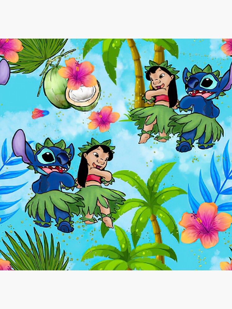 "Lilo and Stitch Friends" Sticker for Sale by ThompsonBeauty | Redbubble