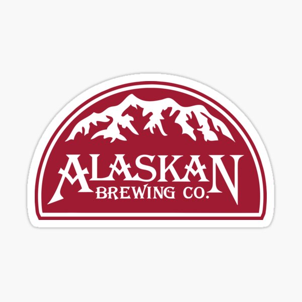 "Alaskan-logo" Sticker by csekian | Redbubble