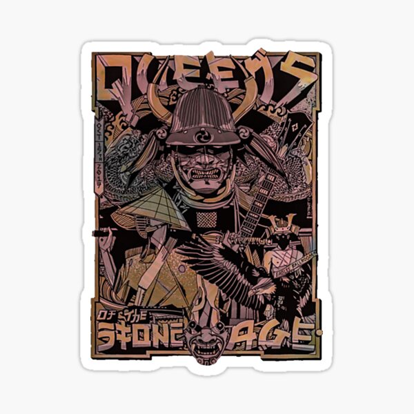 "Queen Of The Stone Age" Sticker by Henryvio306 | Redbubble