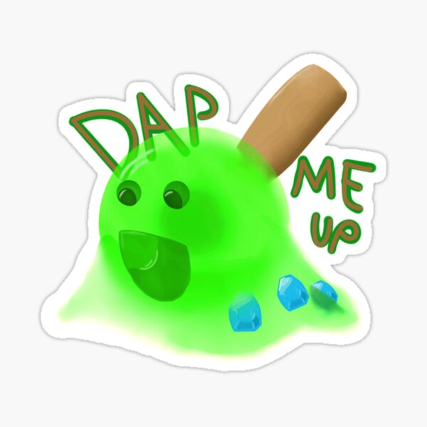 "Slimecicle MCYT Dap Me Up " Sticker by Corvideouss | Redbubble